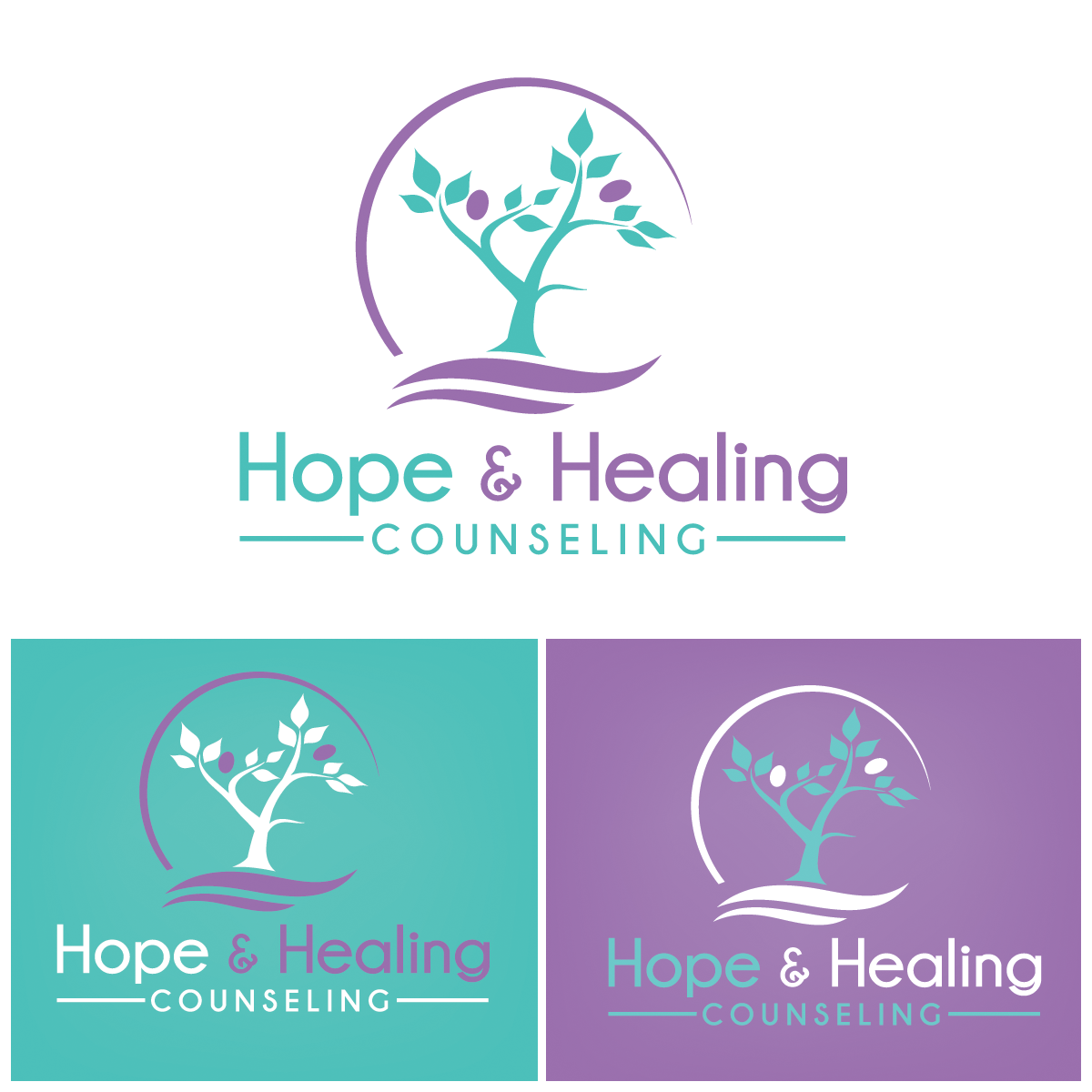 Serious, Modern, Counsellor Logo Design for Hope and Healing Counseling ...