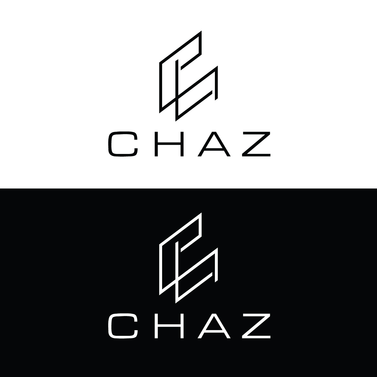 Modern, Serious, Electronic Logo Design for CHAZ by Kreative Fingers ...