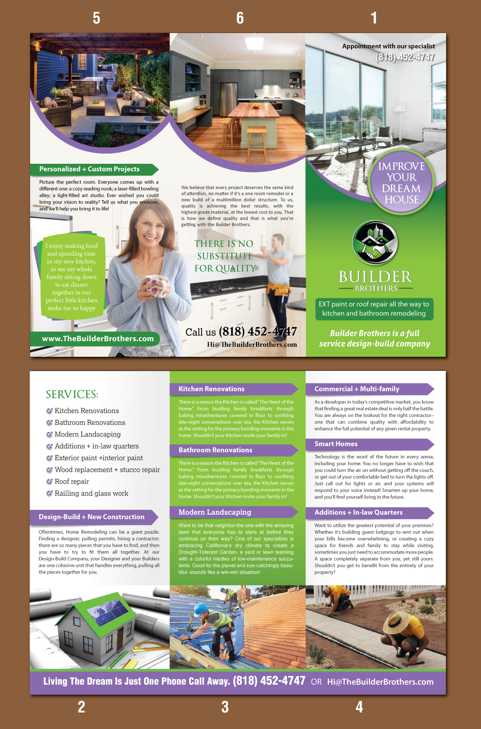 Bold, Modern, Home Improvement Flyer Design for a Company by meet007 ...