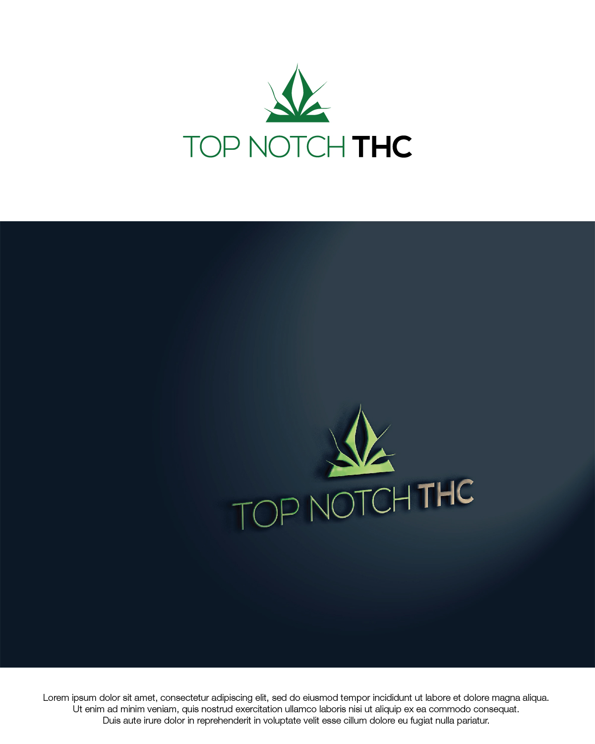 Logo Design for Top Notch THC by dzine studios | Design #18142664