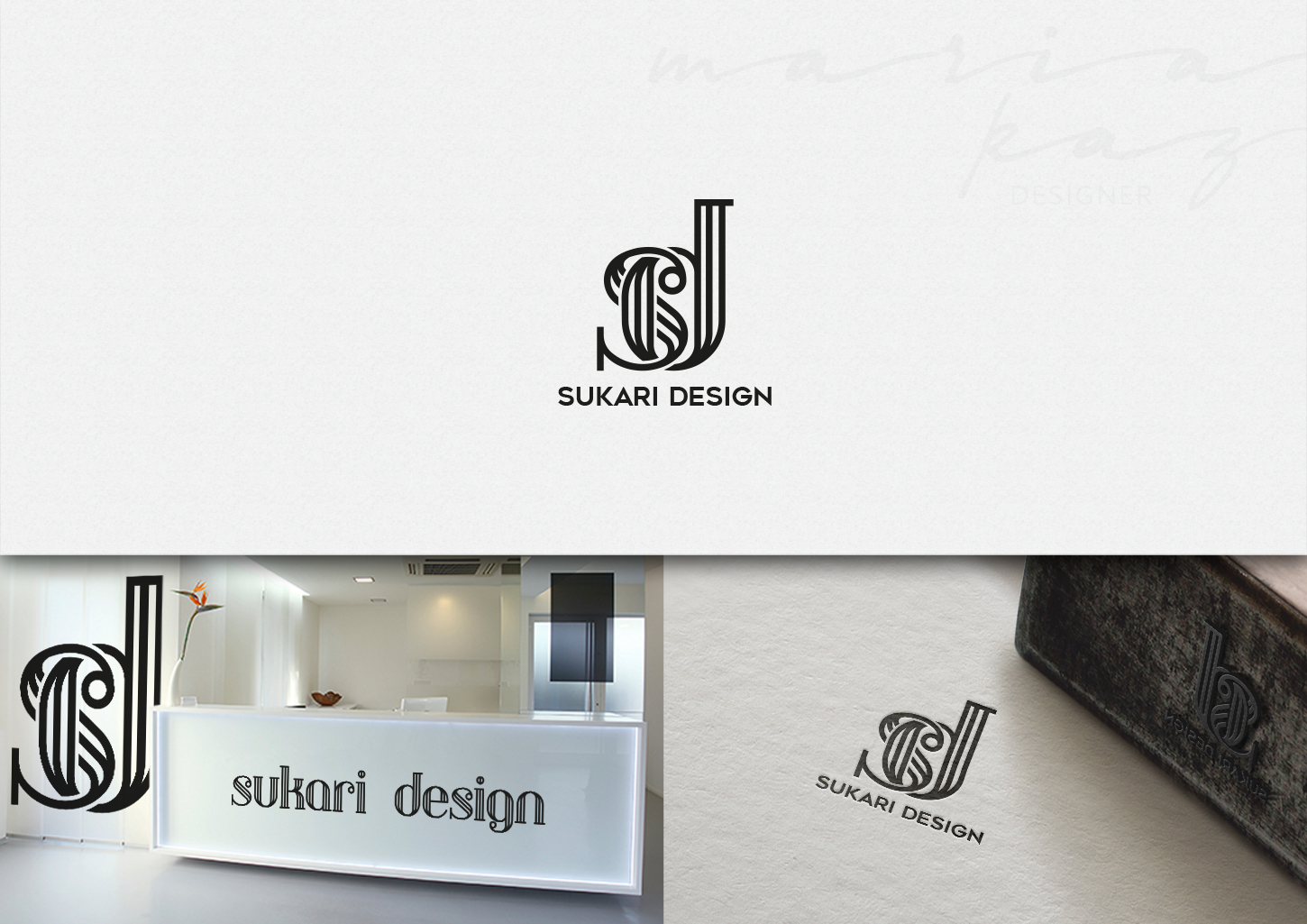 Serious, Modern, Business Logo Design for SD or Sukari Design by maria-kaz | Design #18333043