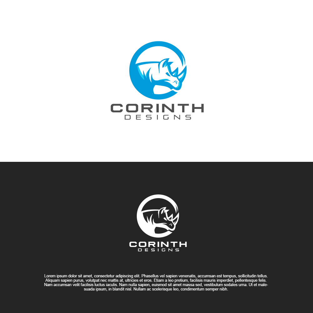 Modern, Elegant Logo Design for Corinth Designs by pixelgrapix | Design ...
