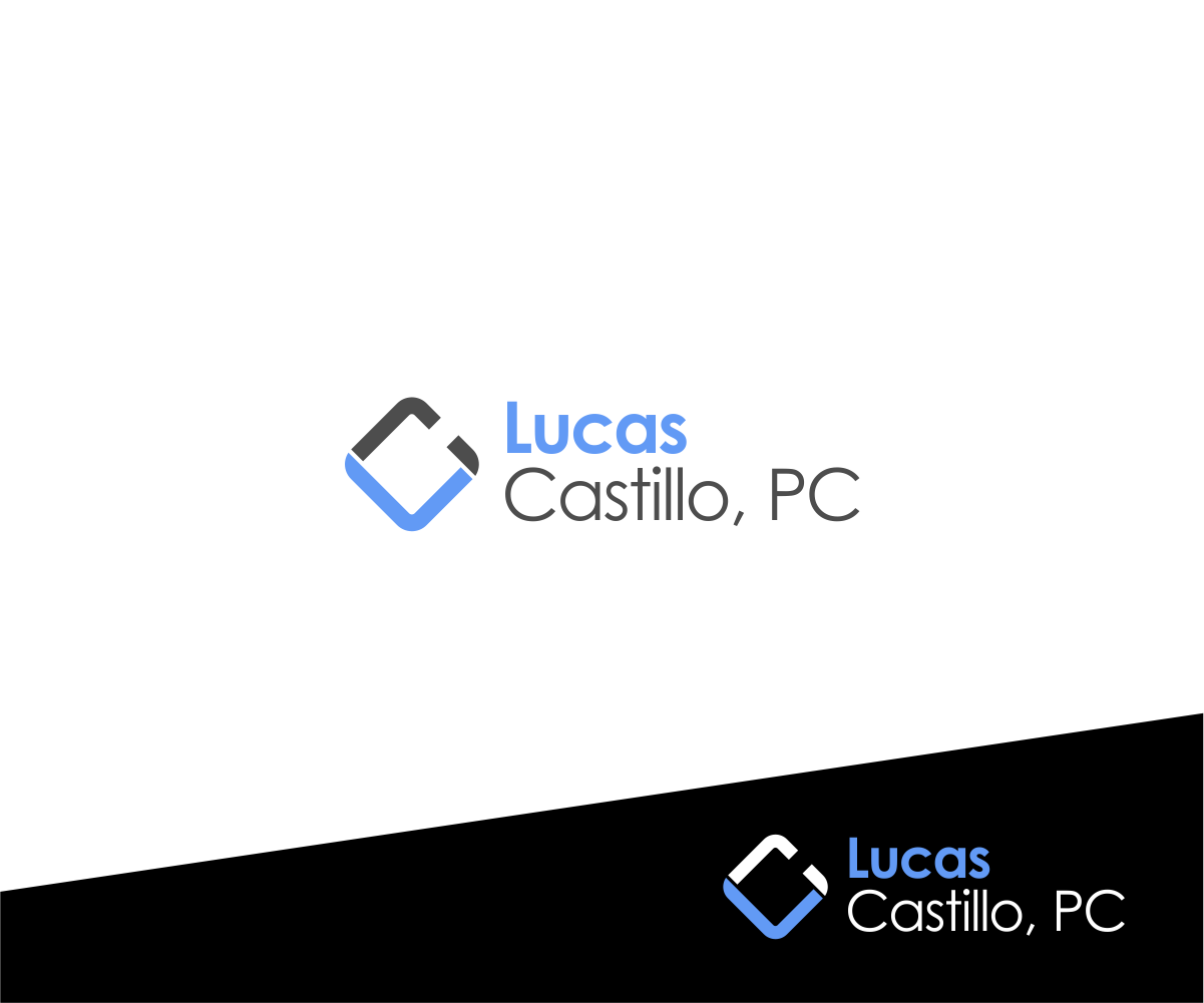 Serious, Professional Logo Design for Lucas Castillo, PC or Lucas Castillo Professional ...