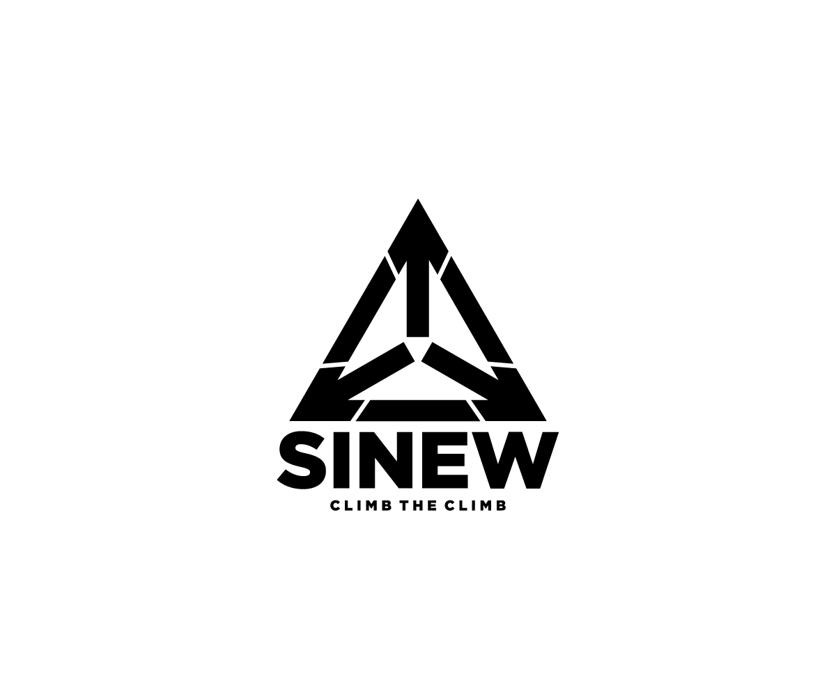 Modern, Masculine, Fitness Logo Design for Sinew, slogan: climb the ...