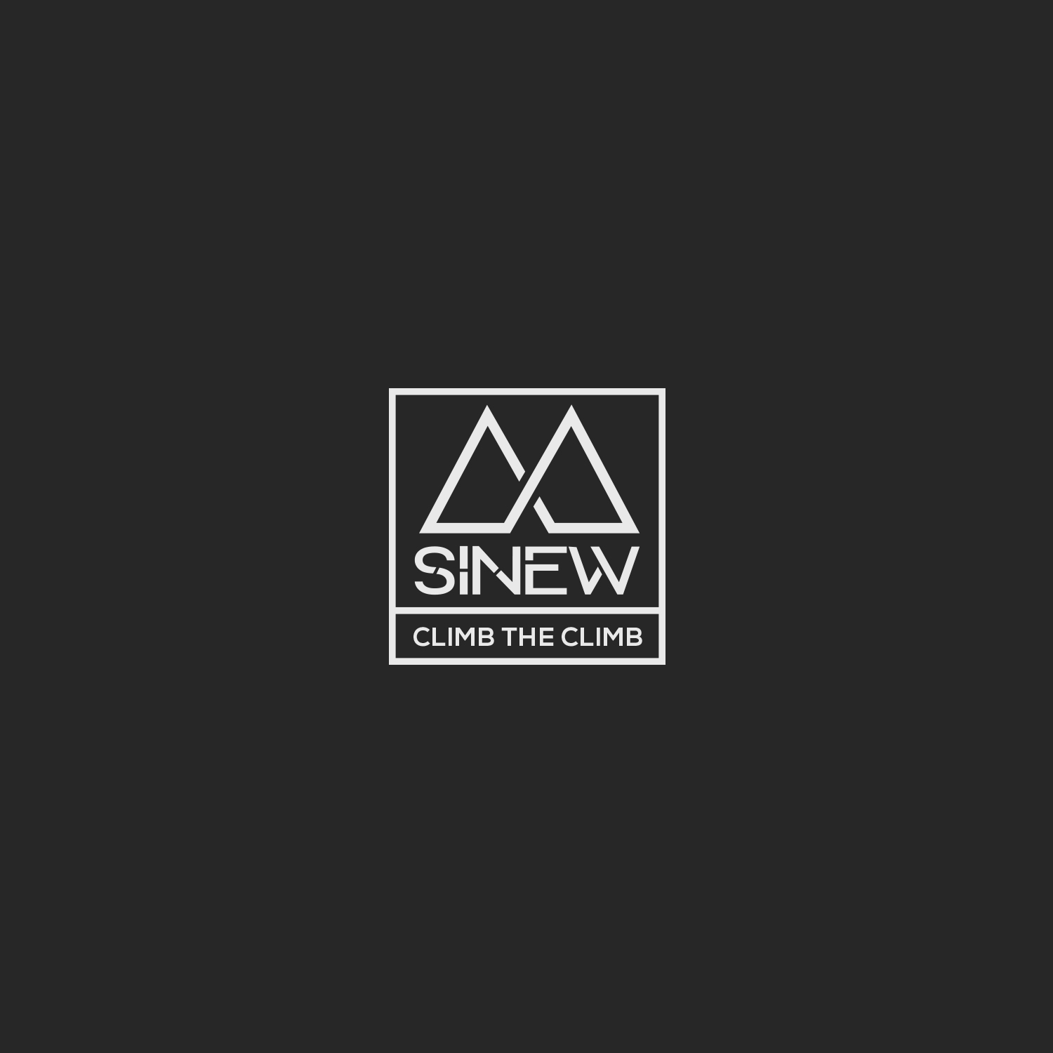 Modern, Masculine, Fitness Logo Design for Sinew, slogan: climb the ...