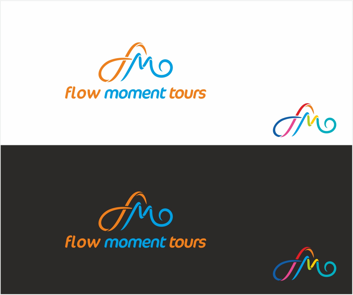 Elegant, Playful, Travel Industry Logo Design for flow moment tours by ...