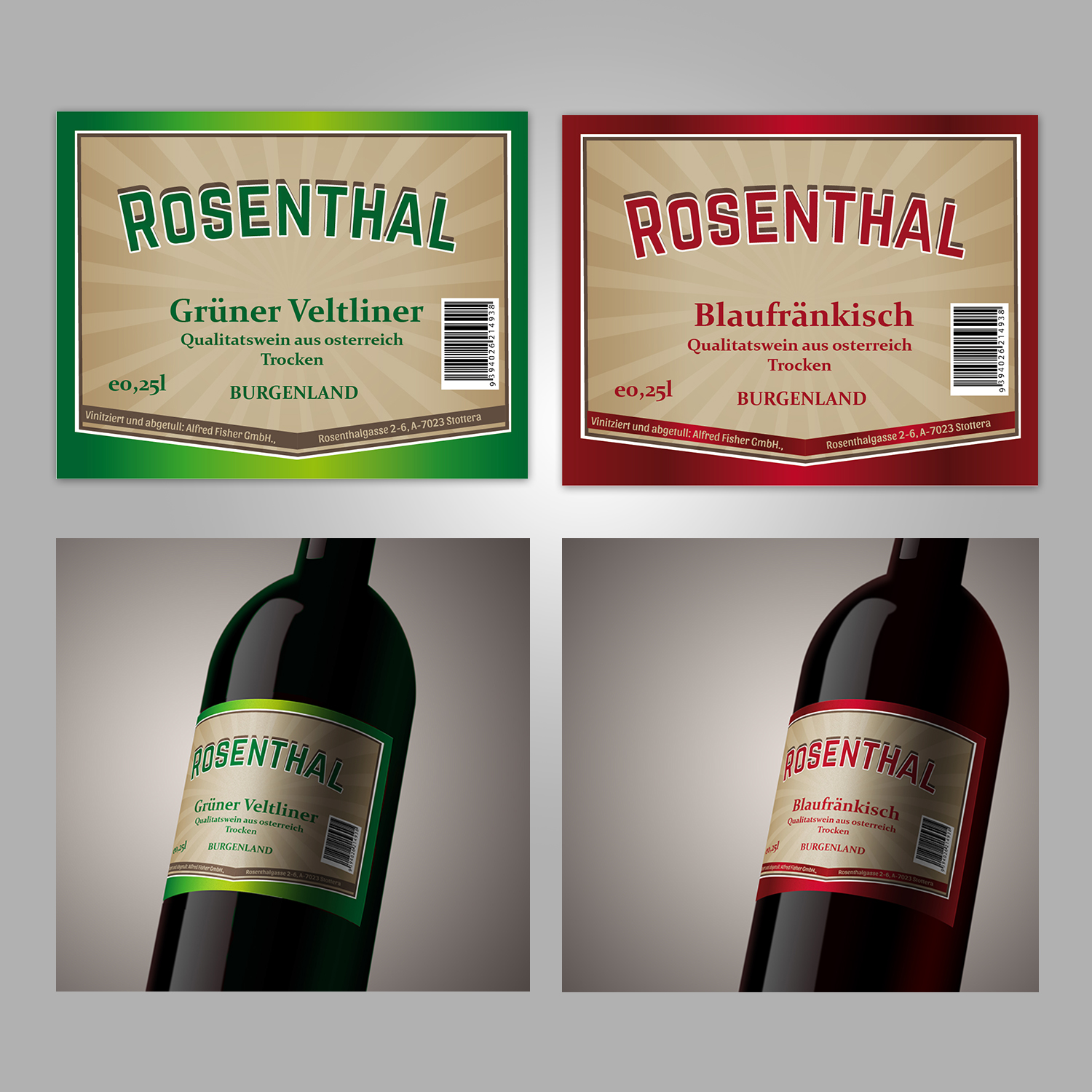 Colorful, Bold, Catering Label Design for a Company by karixen | Design ...