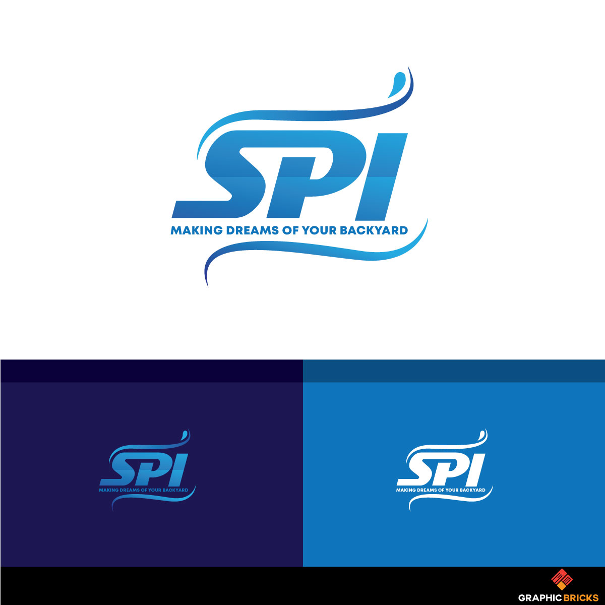 Bold, Serious, It Company Logo Design for SPI by Graphic Bricks ...