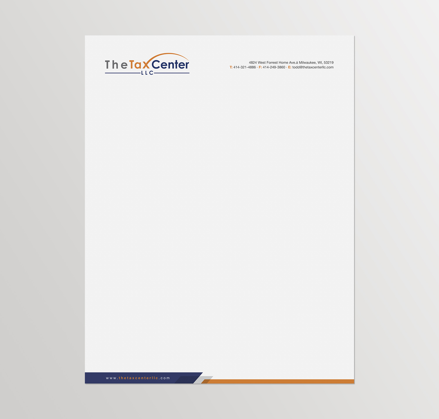 Bold, Serious, Accounting Letterhead Design for a Company by ...