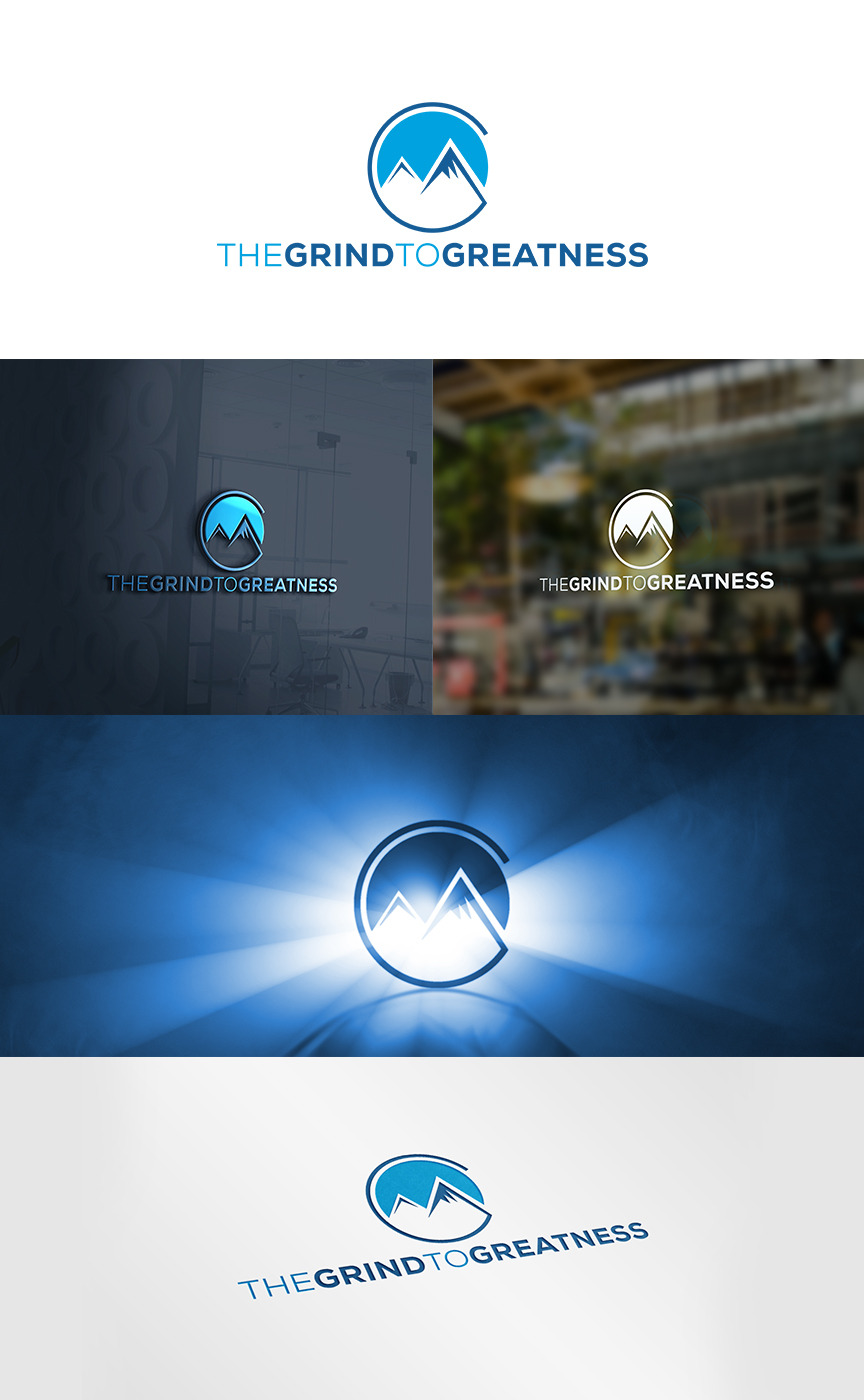 Modern, Bold, Motivation Logo Design for The Grind to Greatness by art ...