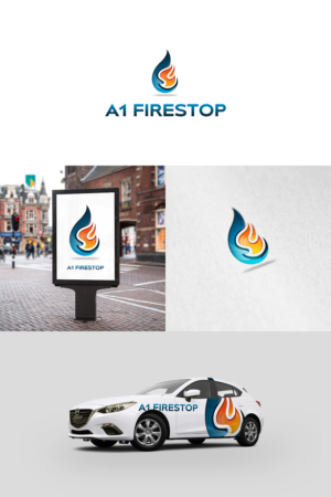 NEW FIRE STOPPING,, BUSINESS LOGO DESIGN., | 36 Logo Designs for A1 ...