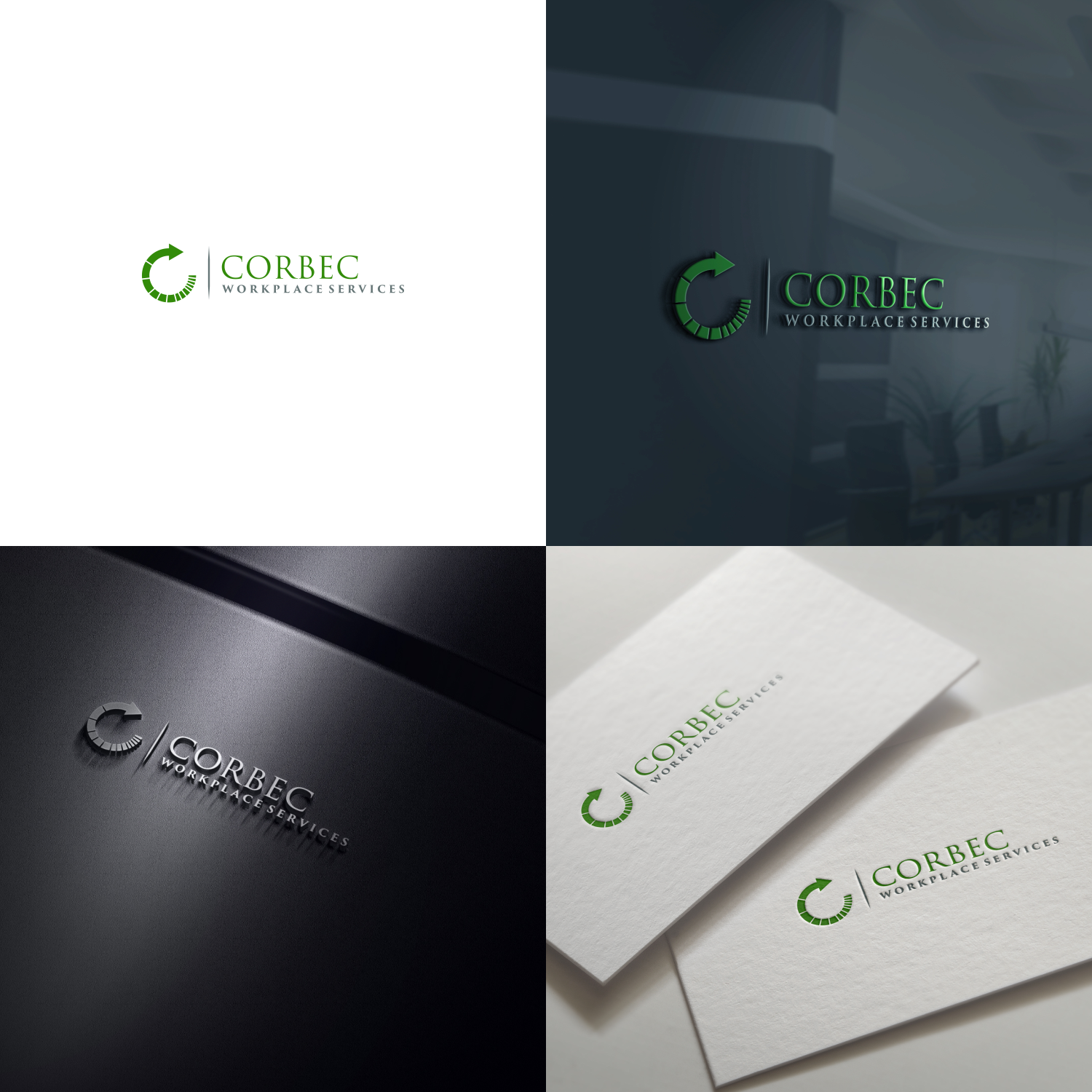 Serio, Moderno, Management Diseño de Logo for Corbec - workplace ...
