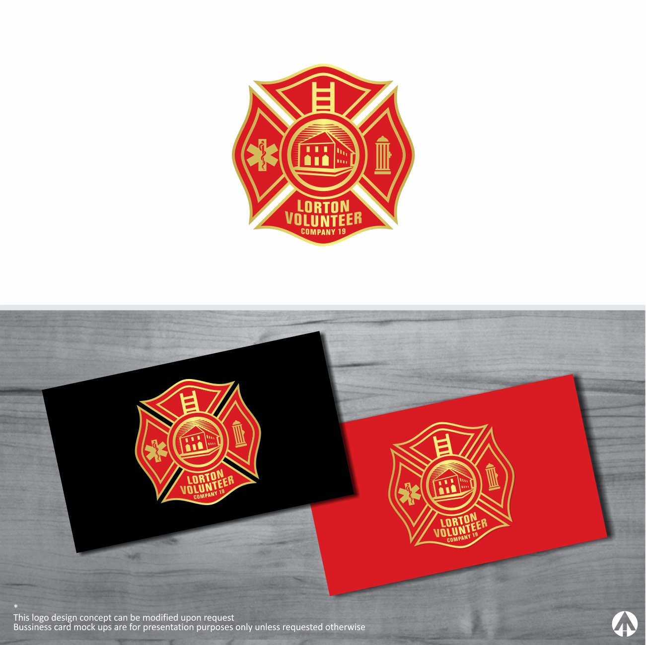 Professional, Serious, Fire Department Logo Design for Lorton Volunteer ...