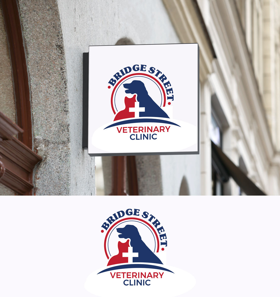 Clinic Logo Design for Bridge Street Veterinary Clinic, 1245 E Bridge ...
