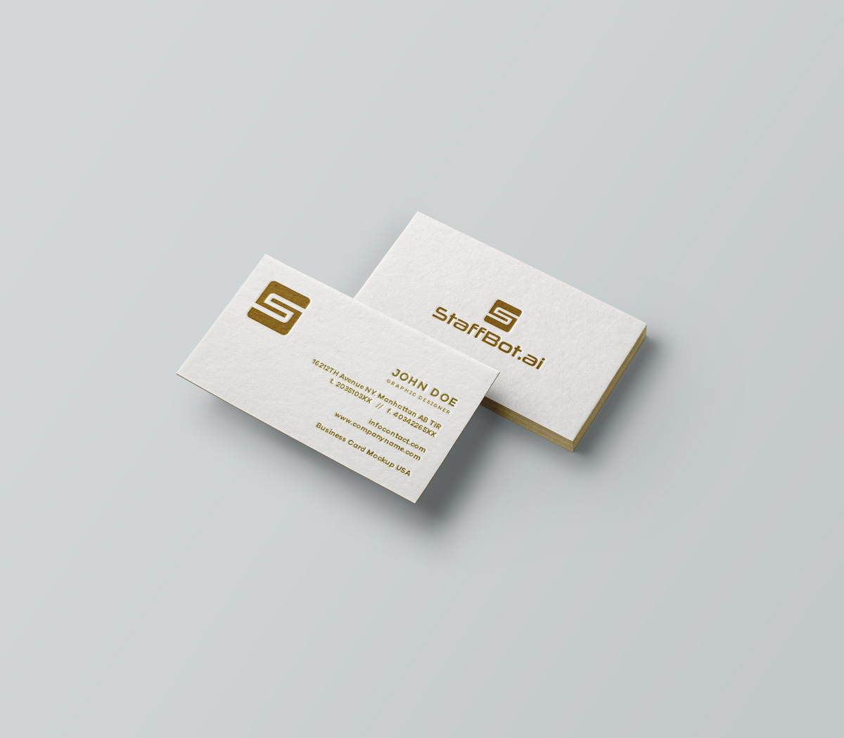 Logo Design for StaffBot.ai by Sim card | Design #18389173