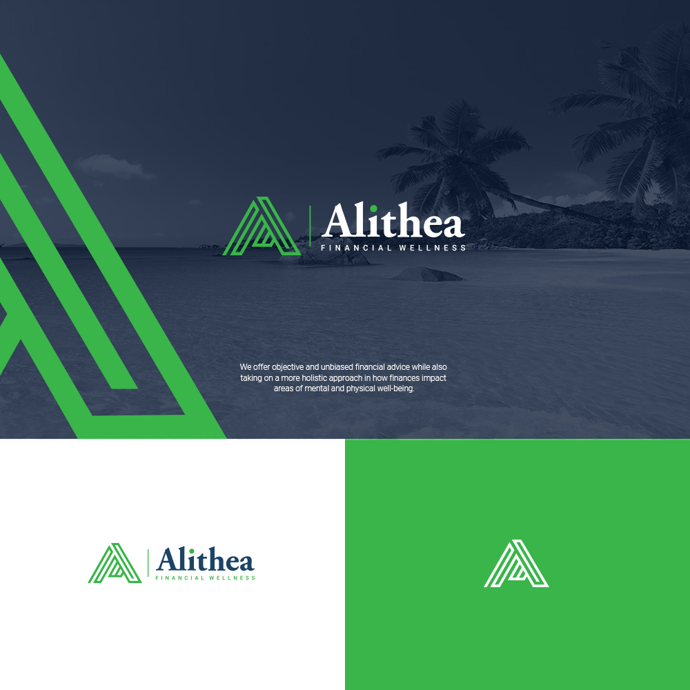 Financial Logo Design for Alithea Financial Wellness by Felipe Moura ...