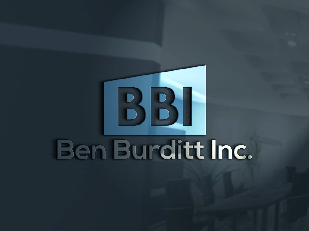 Bold, Masculine, Residential Construction Logo Design for Ben Burditt ...