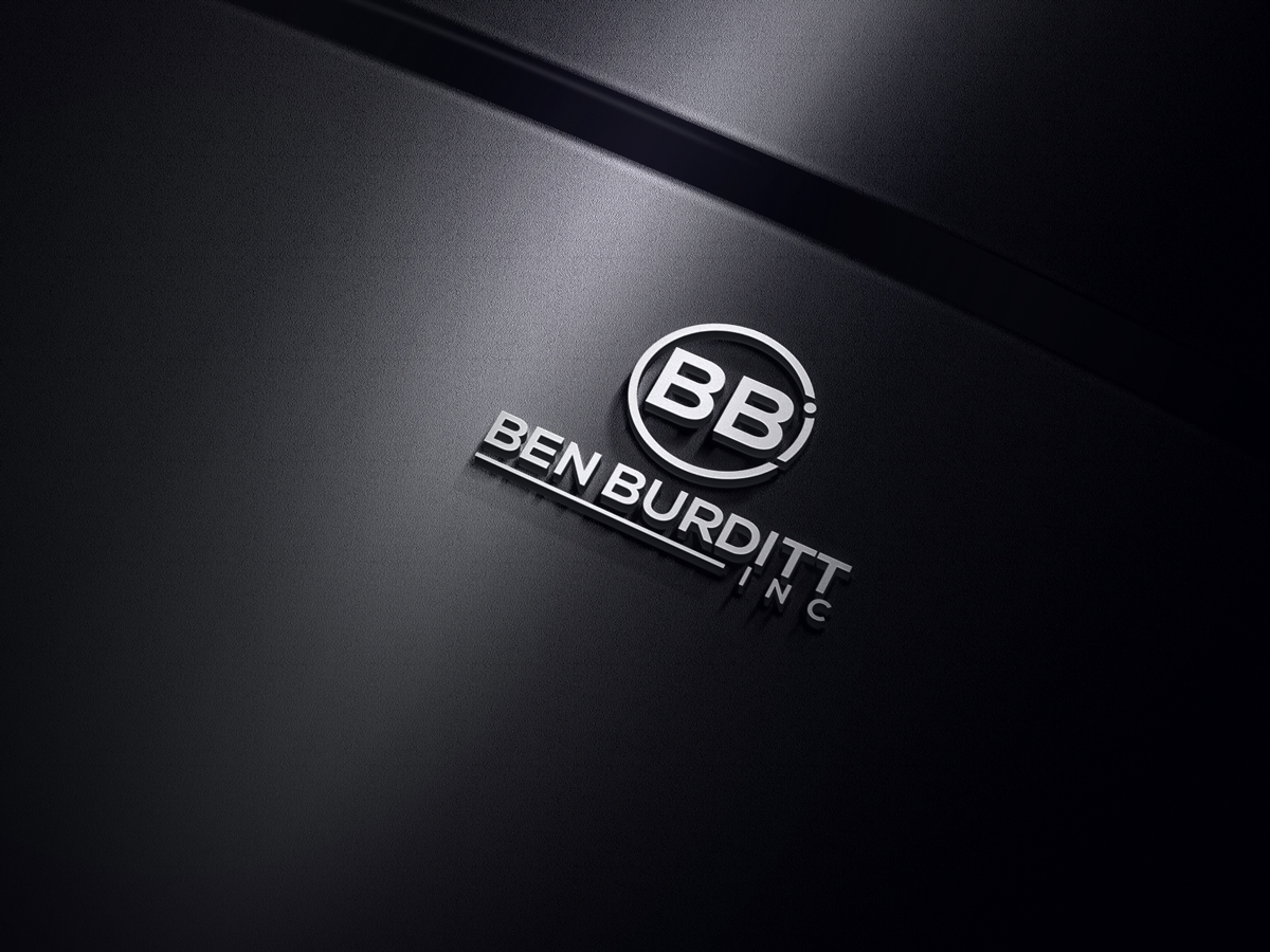 Bold, Masculine, Residential Construction Logo Design for Ben Burditt ...
