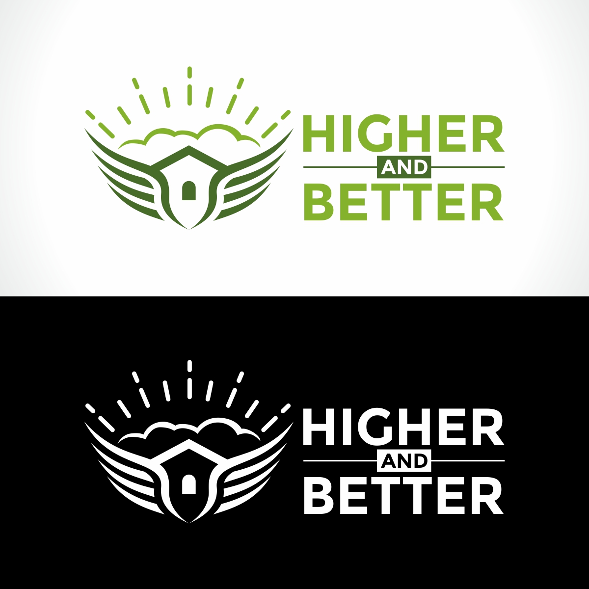 Playful, Modern, Business Logo Design for Higher and Better by Kreative ...