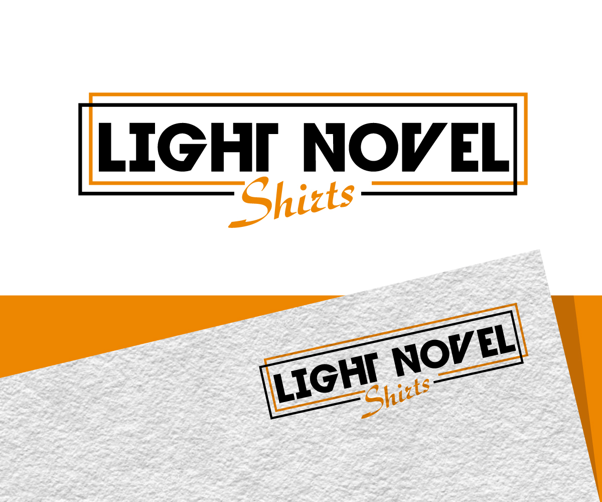 Bold, Colorful Logo Design for Light Novel Shirts by Jay Design ...