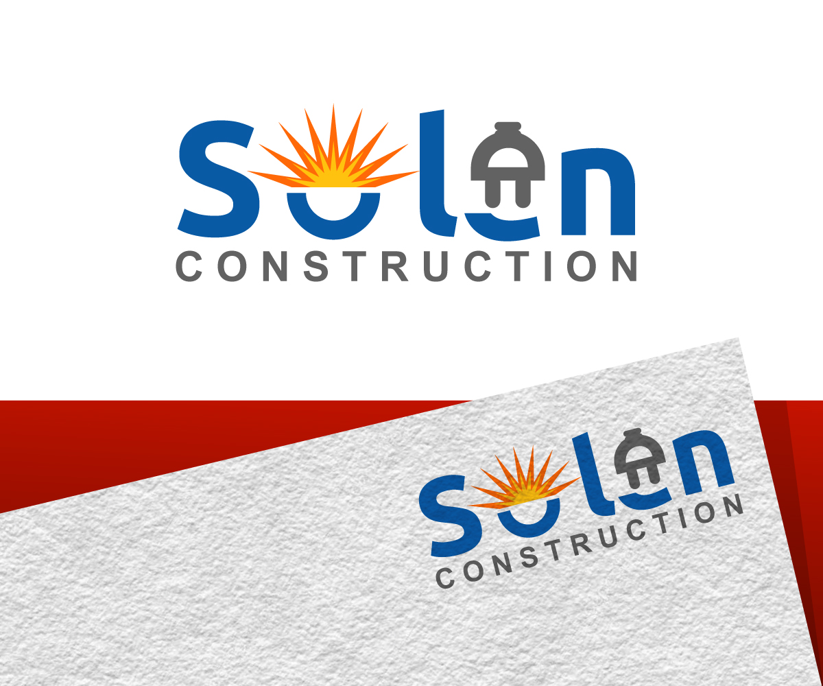 Feminine, Bold Logo Design for Solen Construction by Jay Design ...