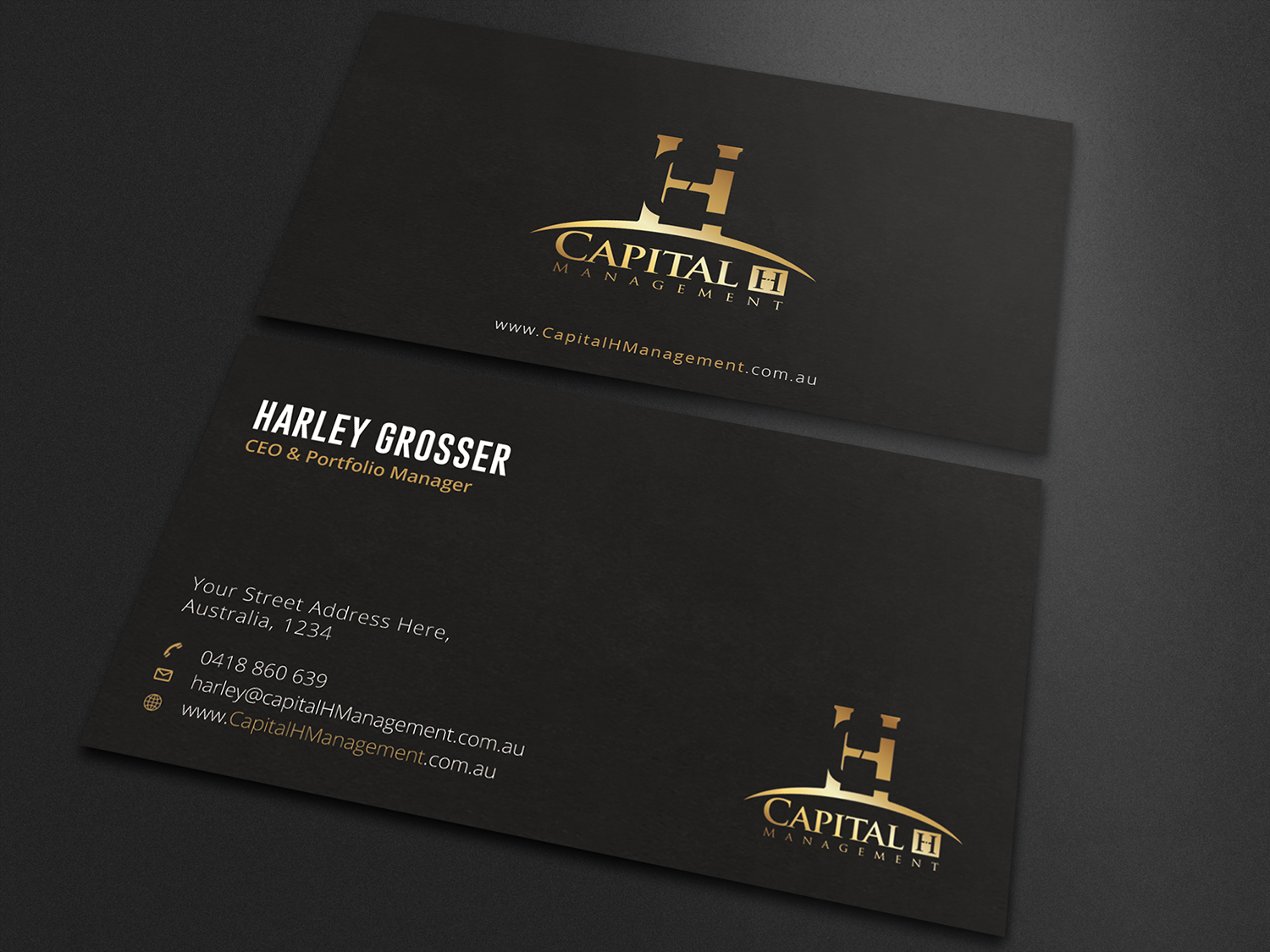 Upmarket, Modern, Finance Business Card Design for a Company by Guruje ...