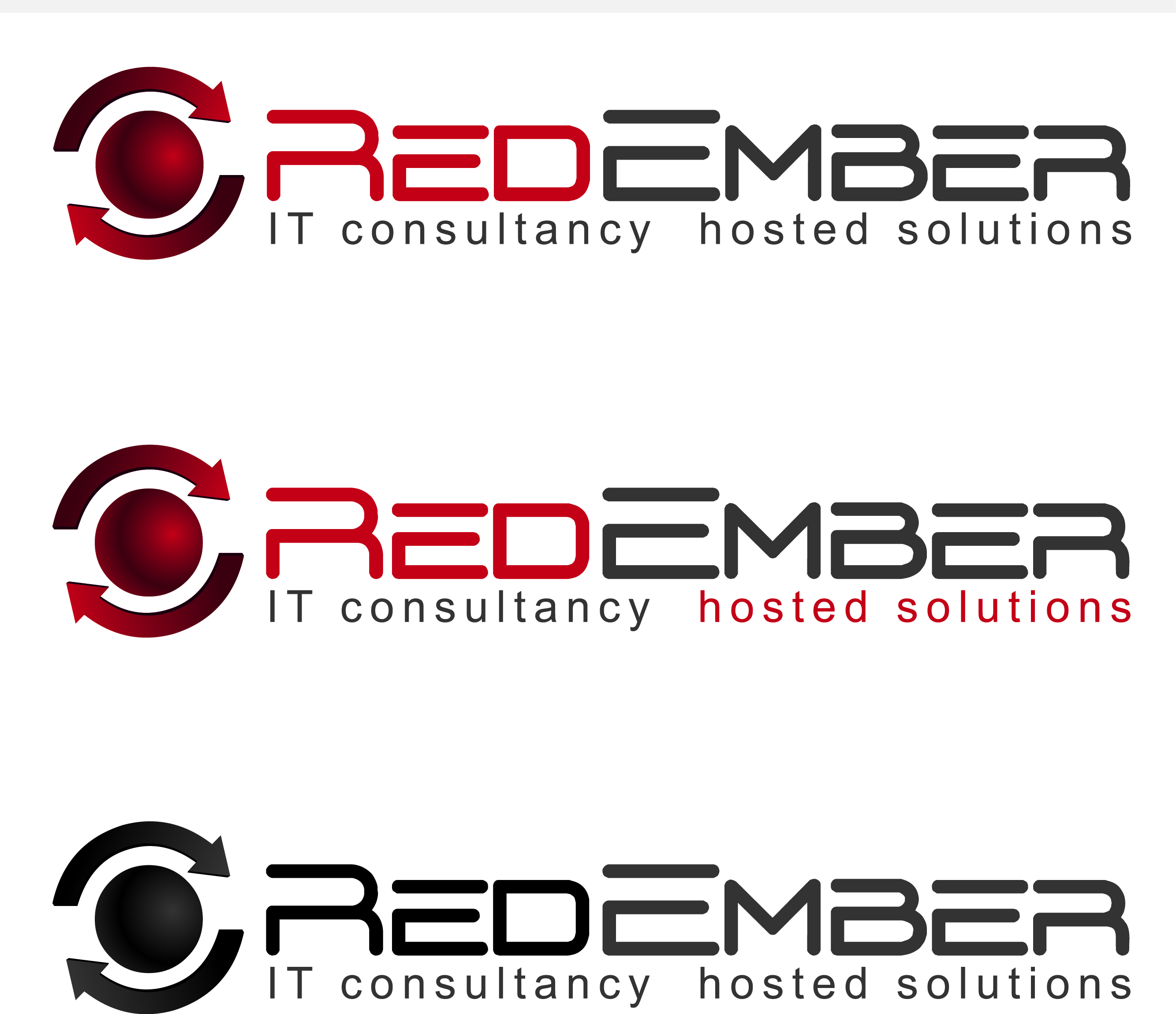 Modern, Professional Logo Design for RED EMBER by Margaretha Widen ...