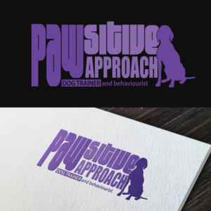 Pawsitive Approach - dog trainer and behaviorist | 34 Logo Designs for ...