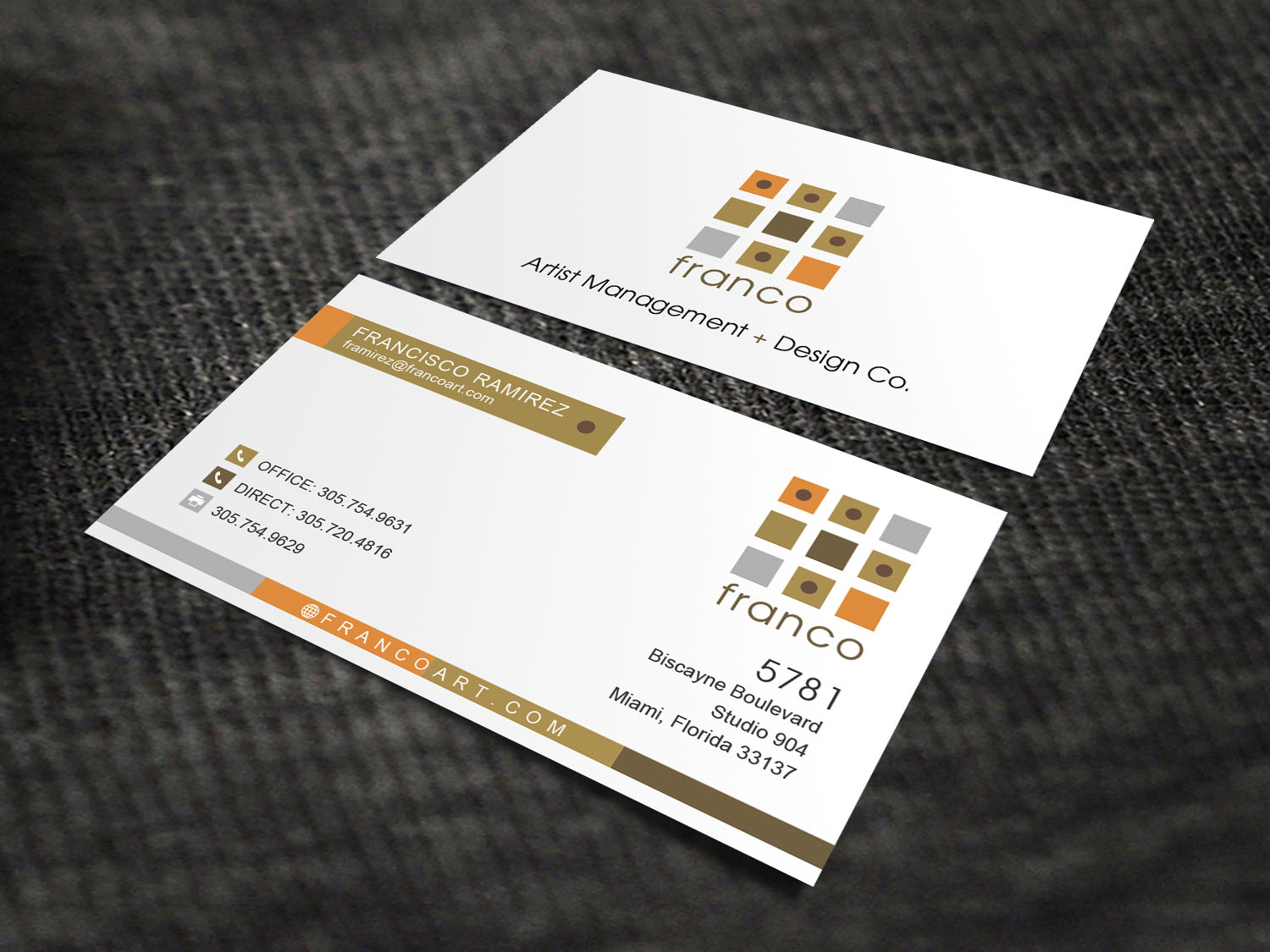 Upmarket, Serious, Advertising Business Card Design for a Company by ...