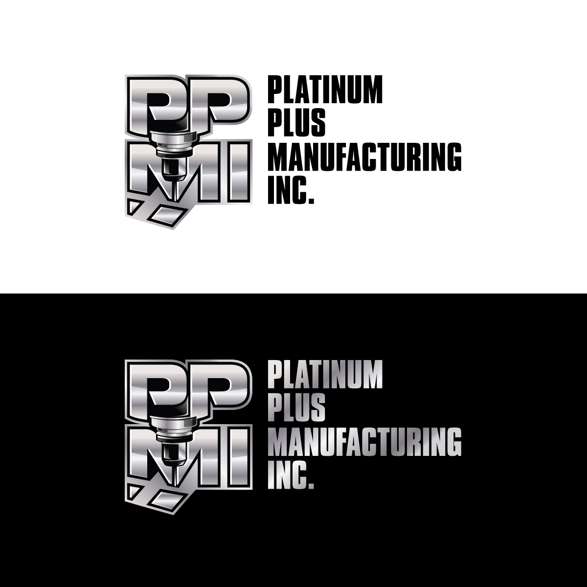 Serious, Professional, Manufacturing Logo Design for Platinum Plus ...