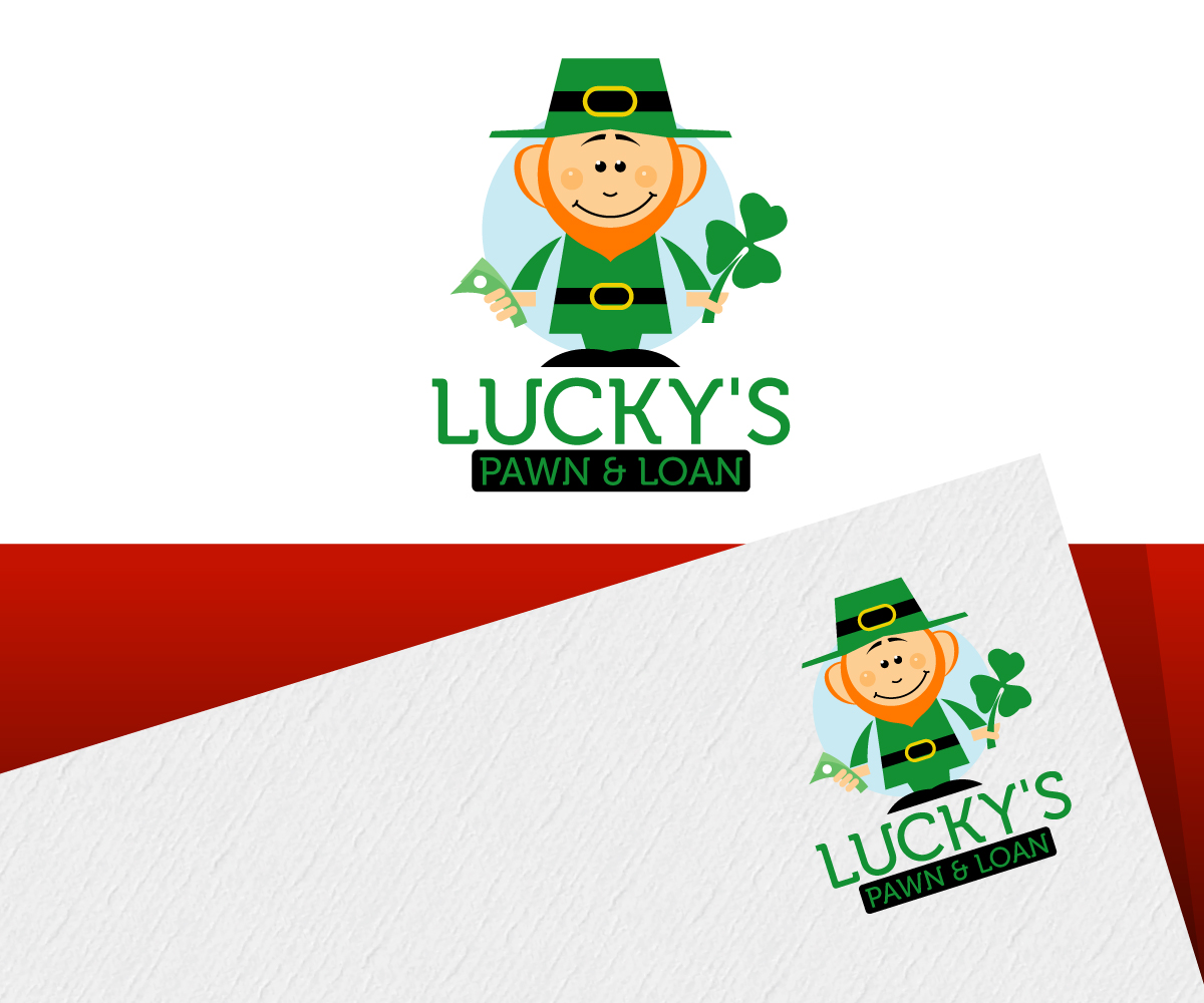 Playful, Personable, Pawn Logo Design for Lucky's Pawn & Loan by Jay ...