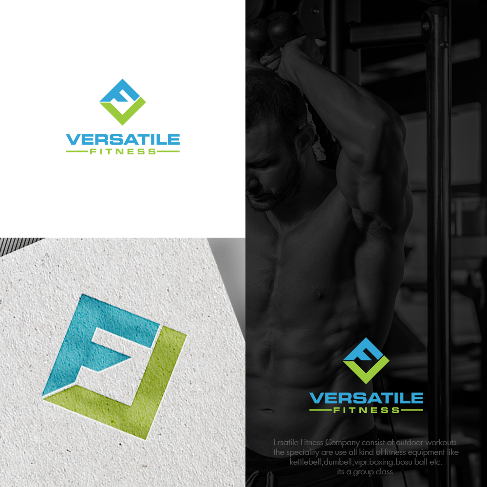 Elegant, Playful Logo Design for Versatile Fitness by .Ashu. | Design ...
