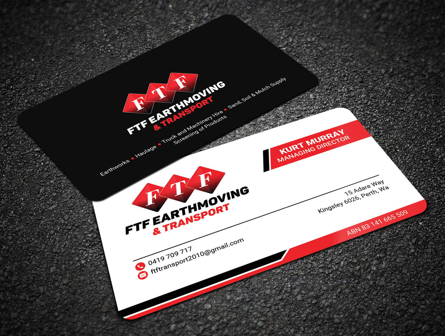 Bold, Masculine Business Card Design for Create Health & Fitness by ...