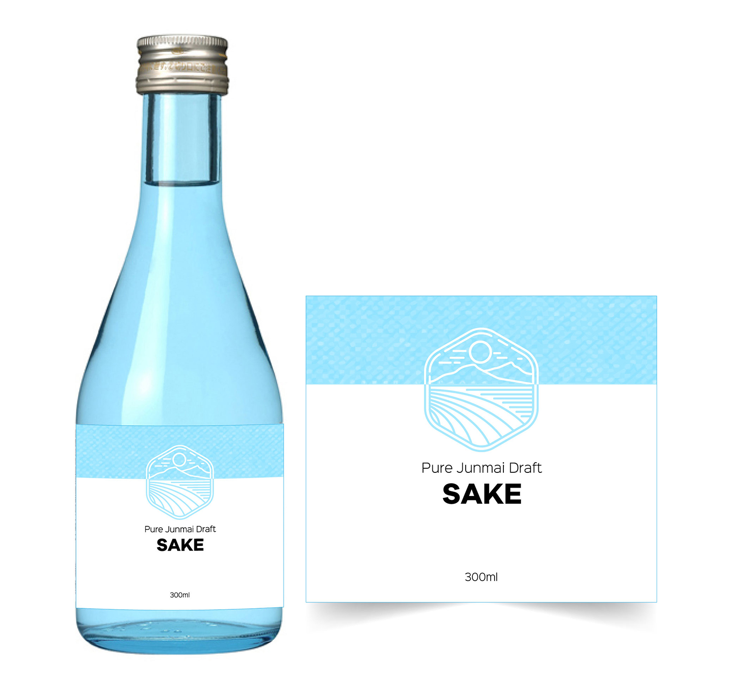 Bold, Playful, Glass Bottle Label Design for a Company by Pinky ...