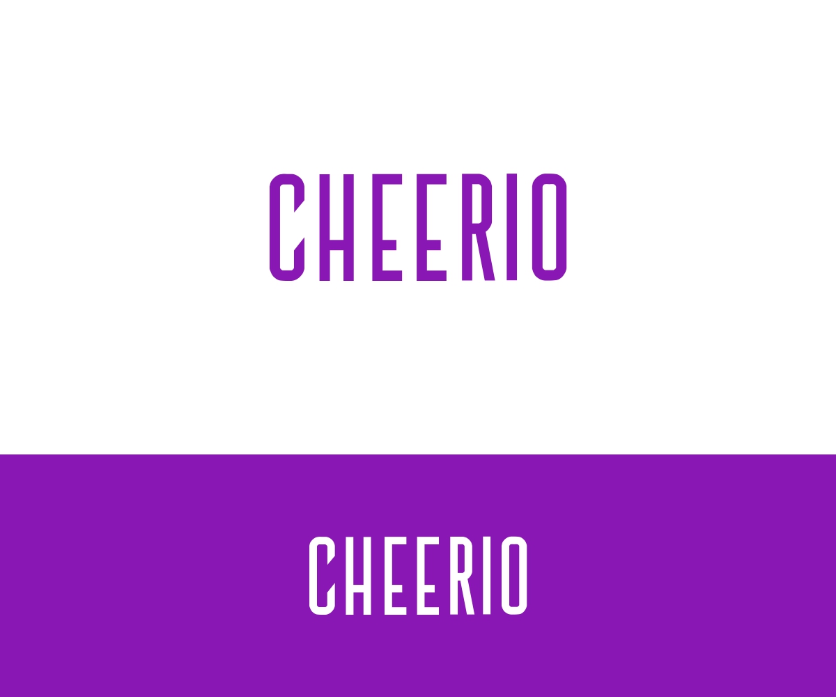 Playful, Bold Logo Design for Cheerio by Liyana | Design #18444097