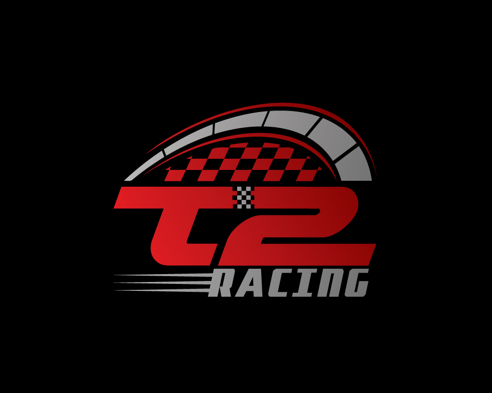 Modern, Elegant Logo Design for T2 Racing by Ujumaki 2 | Design #18446653