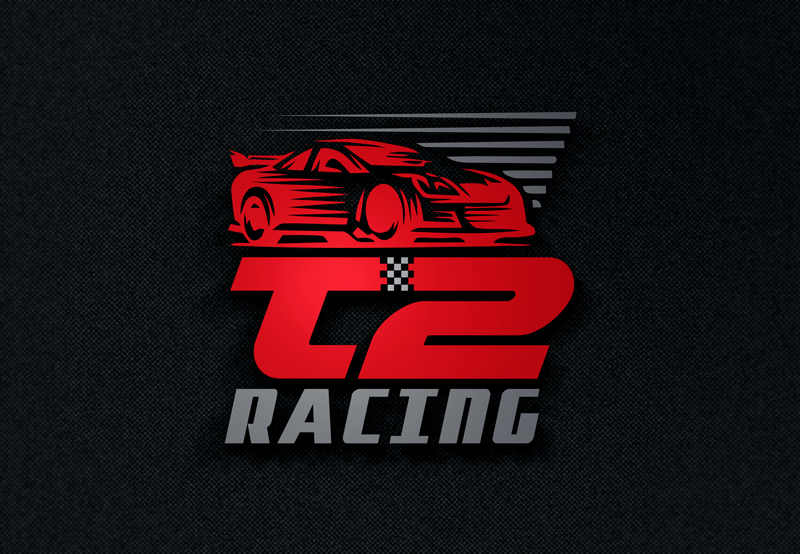 Modern, Elegant Logo Design for T2 Racing by Ujumaki 2 | Design #18446655