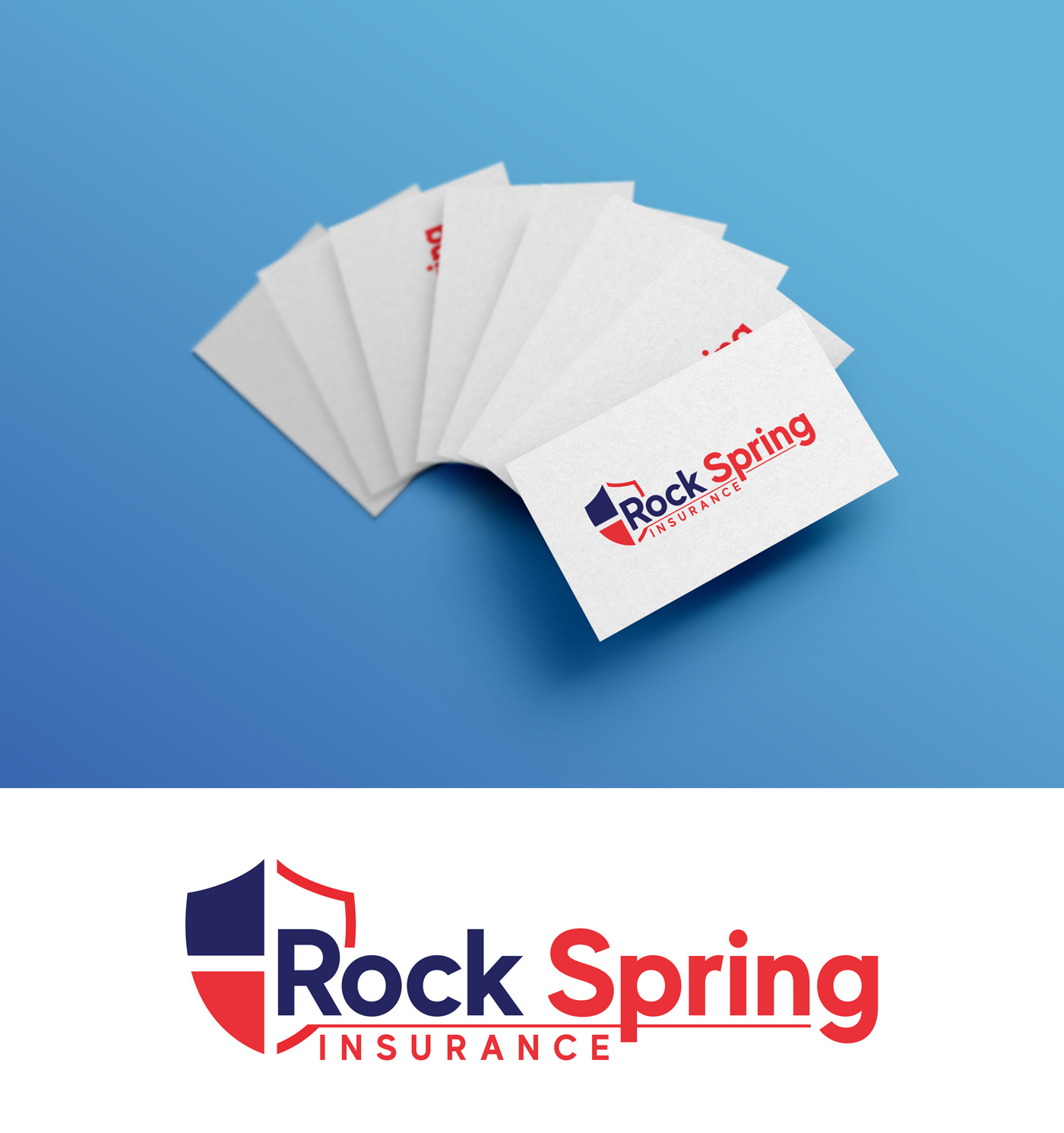 Elegant, Playful, Insurance Broker Logo Design for Rock Spring ...