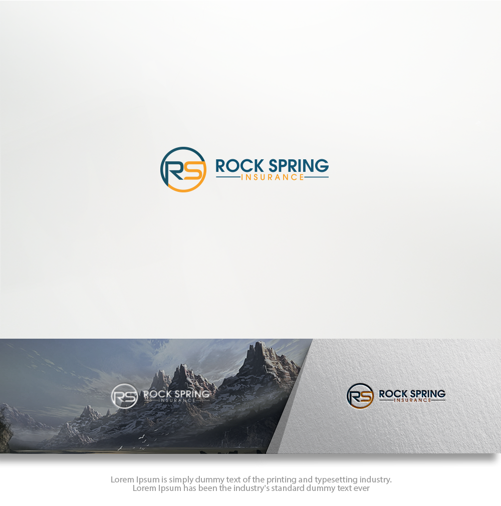 Elegant, Playful, Insurance Broker Logo Design for Rock Spring ...