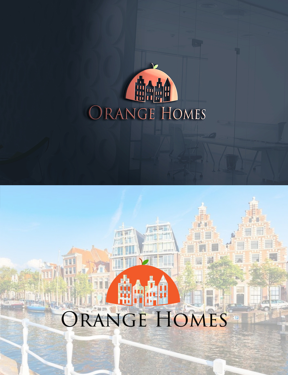 Upmarket, Elegant Logo Design for Orange Homes by Design Sword | Design ...
