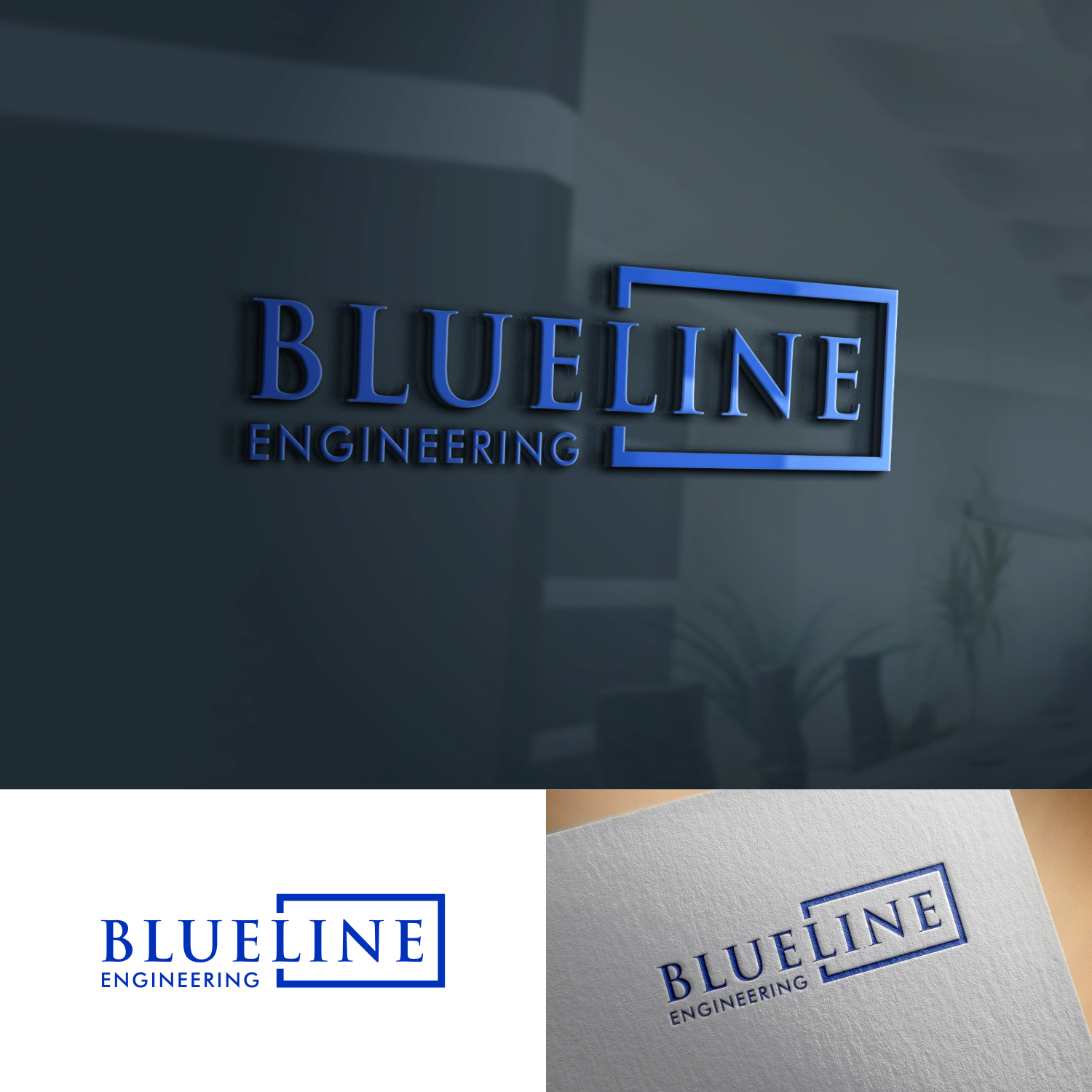 Serious, Professional Logo Design for Blueline Engineering by ...