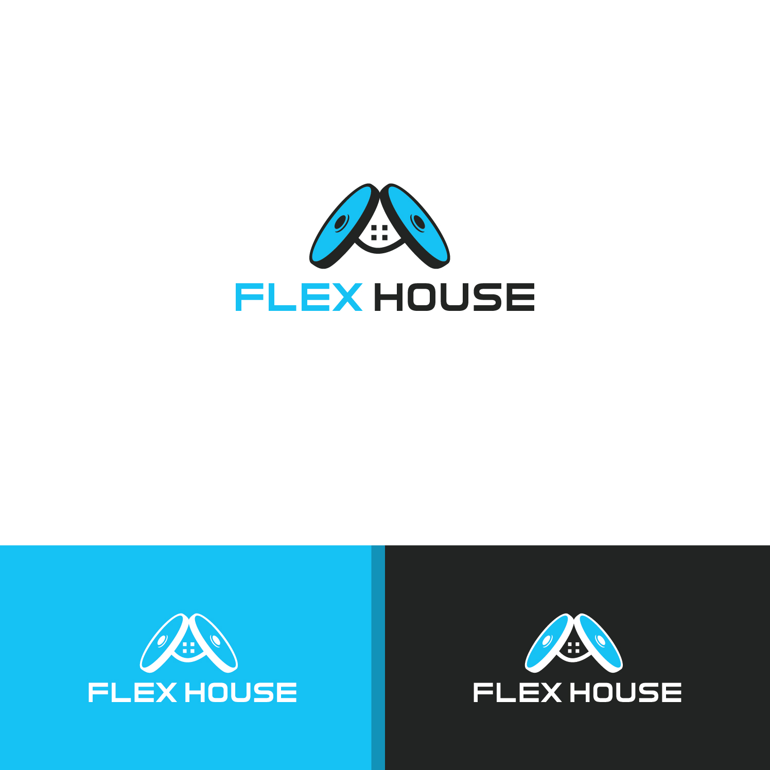 Modern, Professional Logo Design for Flex House by Deziners Zone ...
