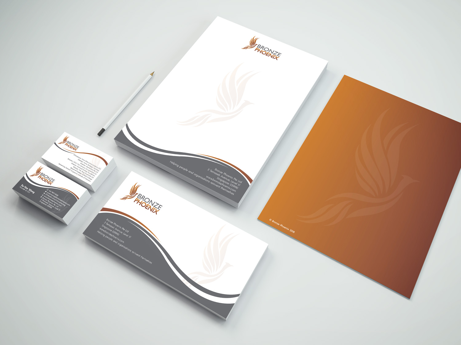 Elegant, Upmarket, Professional Service Stationery Design for a Company ...