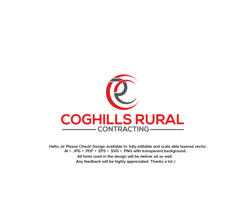 Logo Design for Coghills Rural Contracting by juie design | Design ...