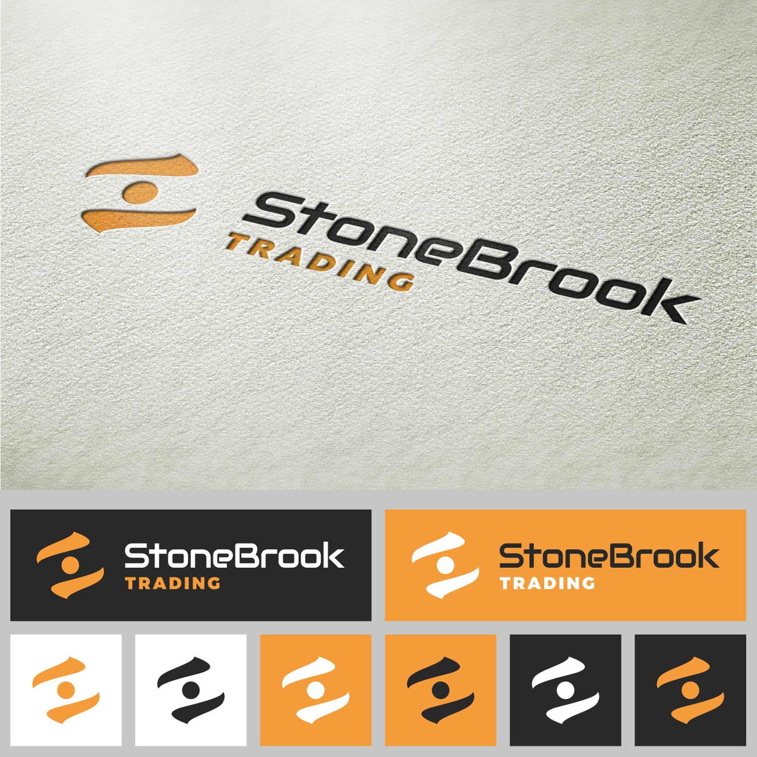 Personable, Elegant Logo Design for Stonebrook Trading by NewTone ...