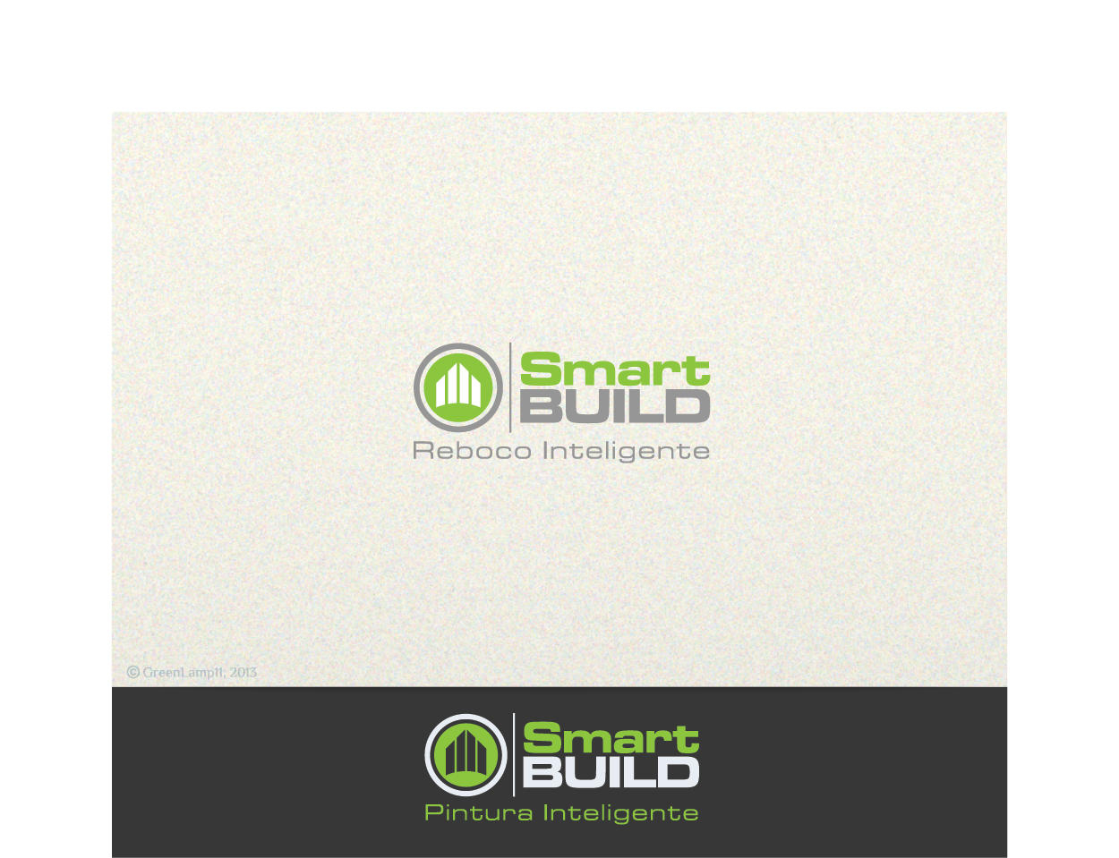 Bold, Modern, Construction Logo Design for Smart Build by GreenLamp ...
