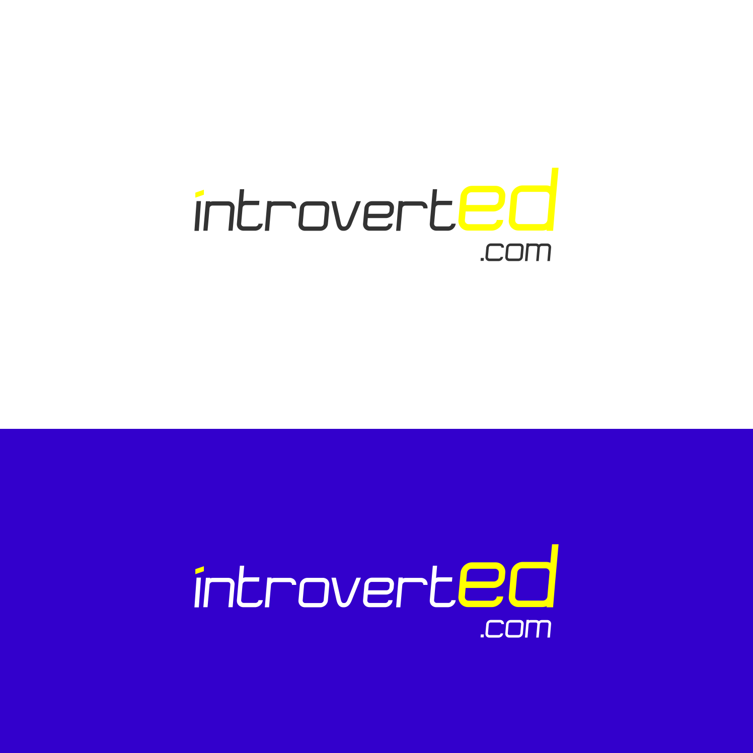 Serio, Moderno Diseño de Logo for introverted.com por swimart.design 2 ...