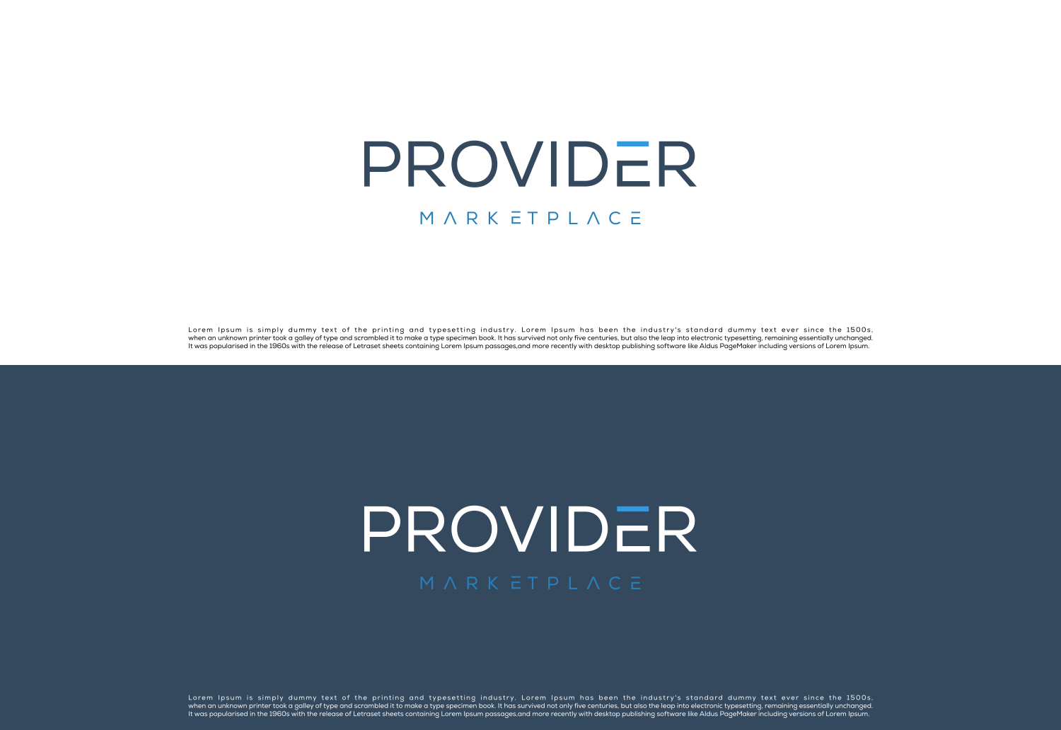 Modern, Professional Logo Design for Provider marketplace by grockSB ...