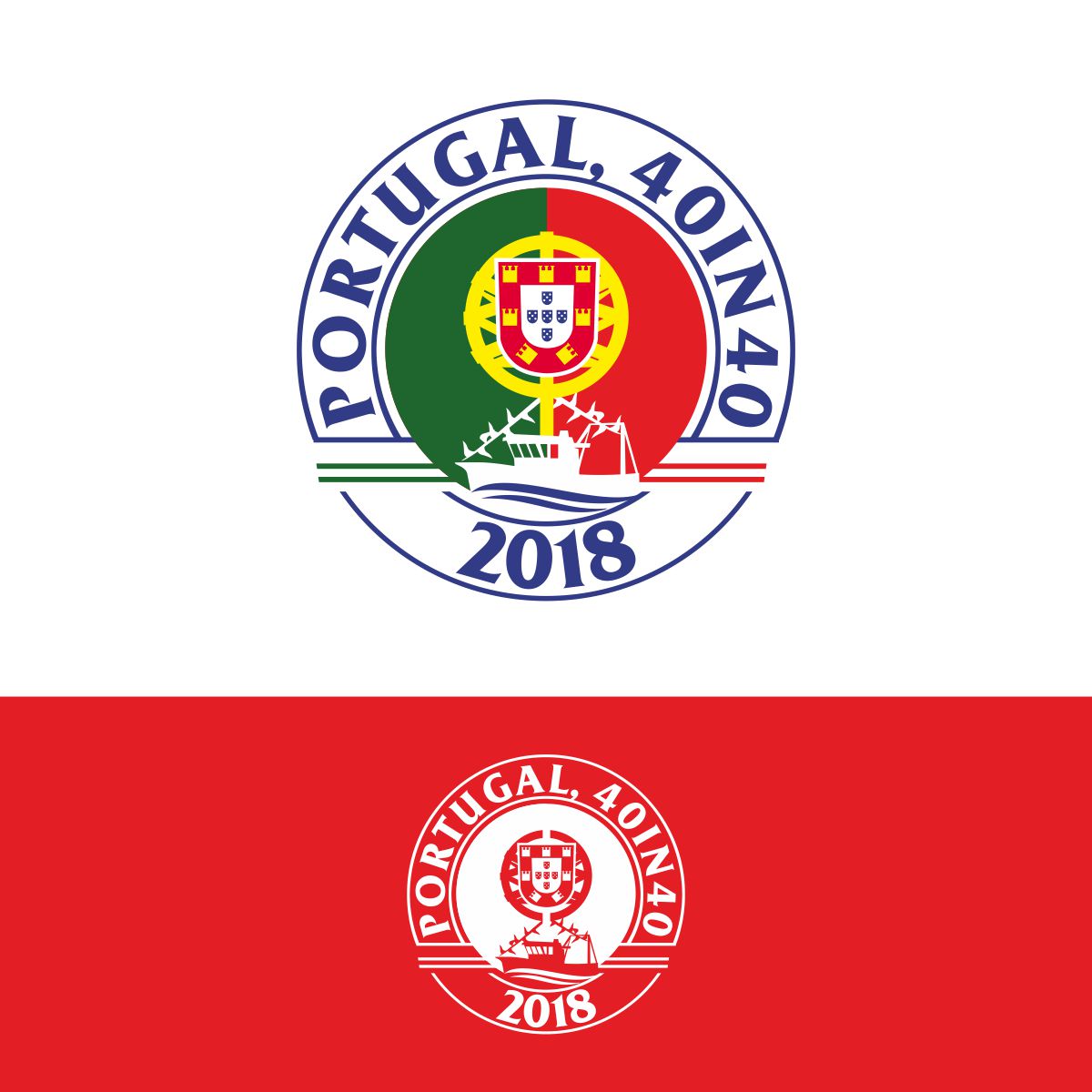 Feminine, Traditional, Travel Logo Design for Portugal, 40in40, 2018 by ...