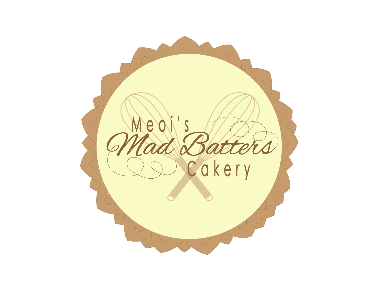 Playful, Feminine, Bakery Logo Design for Meoi's Mad Batters Cakery by ...